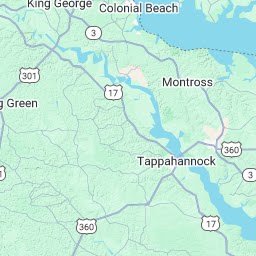 John Wilkes Booth Trail Map